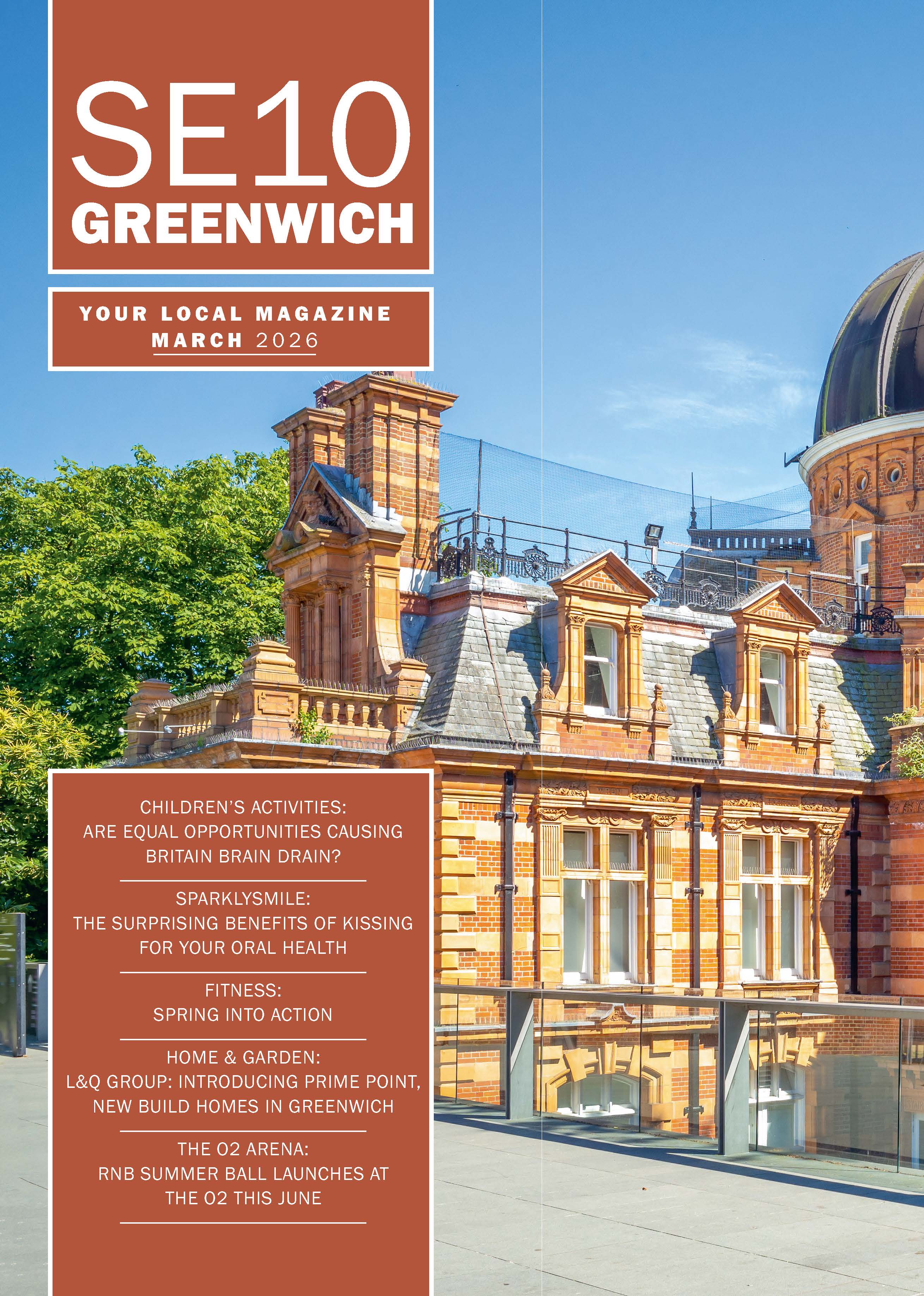 SE10 Greenwich Magazine - Free Local Community Magazine